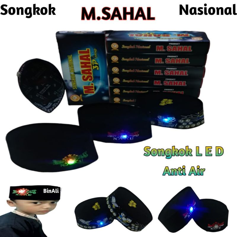 Jual PECI LED KARAKTER ANAK||Songkok NU Led,Upin ipin LED kopiah anak ...