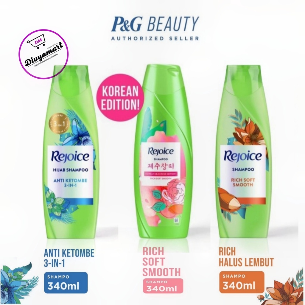 Jual Rejoice Shampoo Rich Jeju , Anti Ketombe , Halus dan Lembut 340mL | Shopee Indonesia