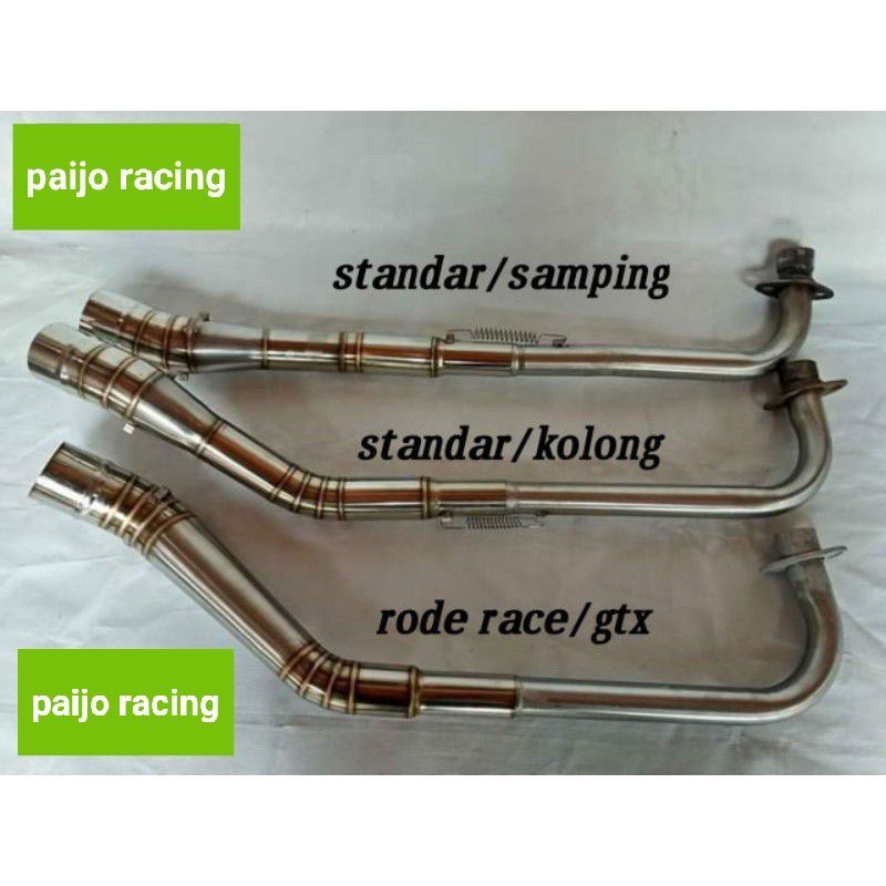 Jual Pipa leher header knalpot motor bebek netral supra x revo grand ...