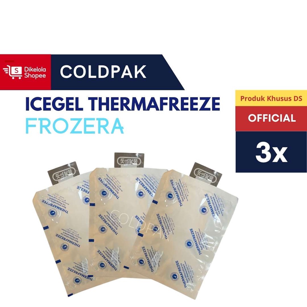 Jual Ice Gel Ice Pack Thermafreeze Frozera 3 pcs Tahan Lama untuk ...