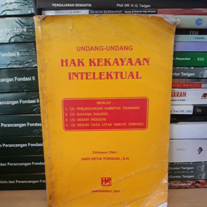 Jual buku undang-undang hak kekayaan intelektual | Shopee Indonesia
