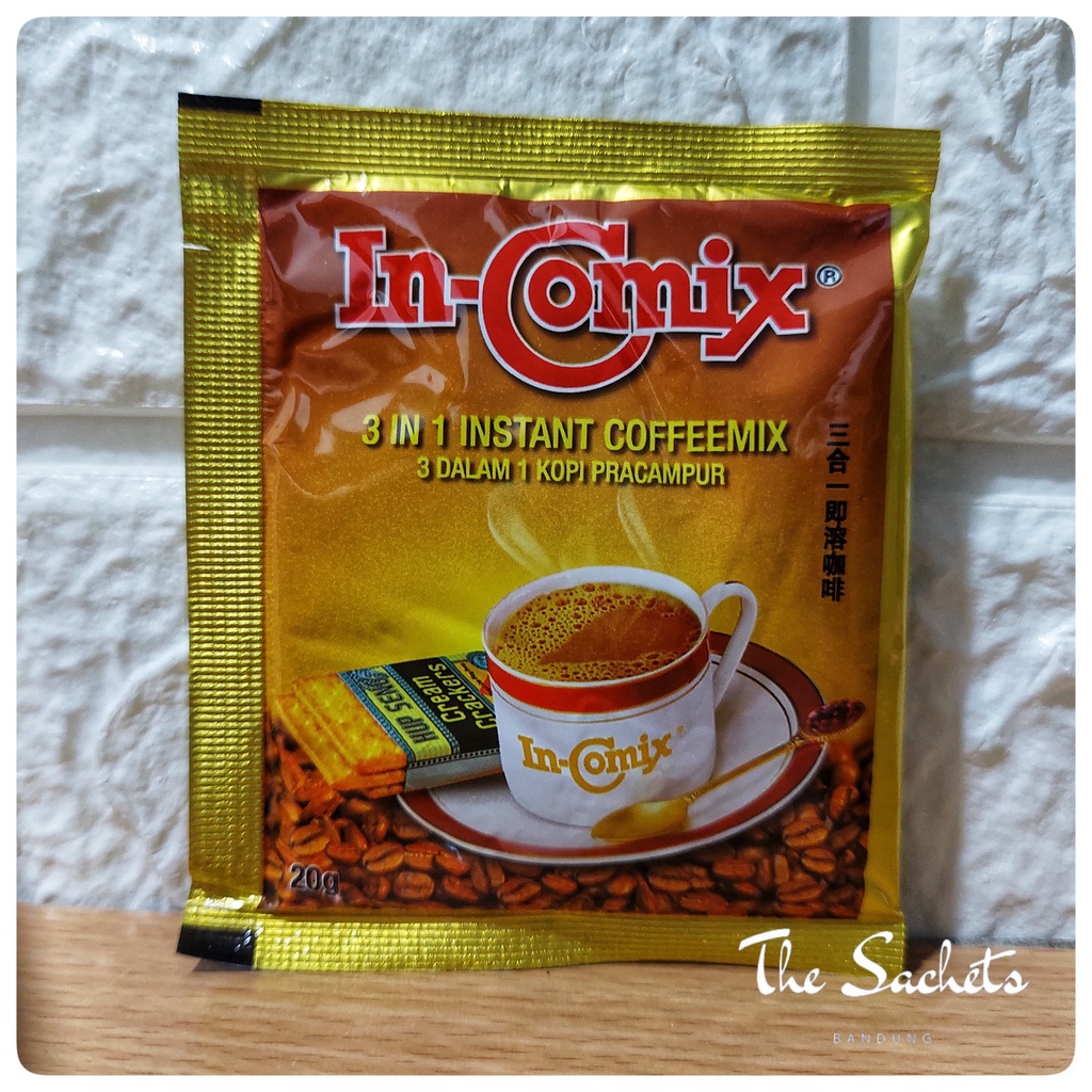 Jual In-Comix 3in1 Instant Coffeemix Sachet | Shopee Indonesia