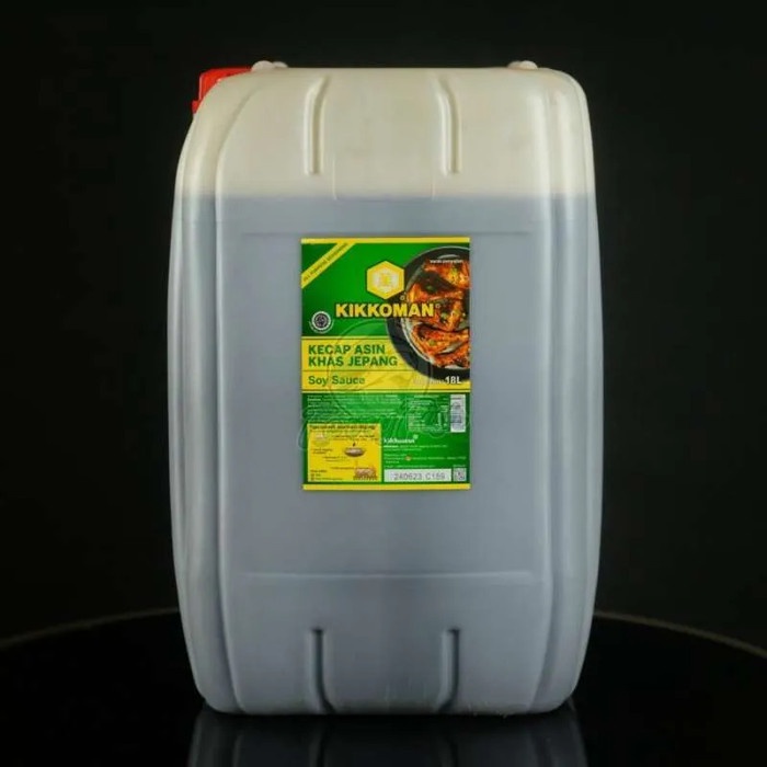 Jual Kikkoman Soy Sauce - Kecap Asin Khas Jepang 18 liter HALAL ...