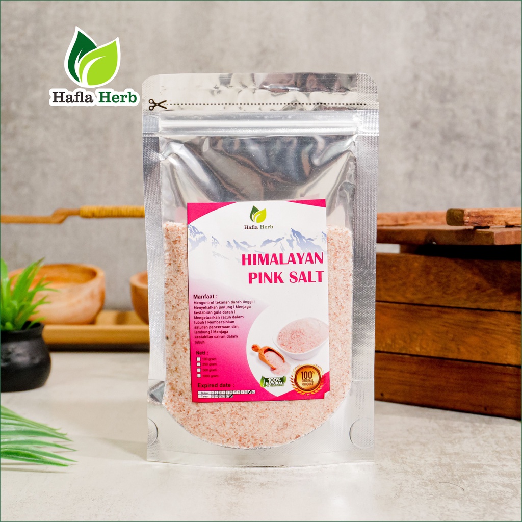 Jual Garam Himalaya Original 100 gram Asli Organik Garem Himalayan Salt ...