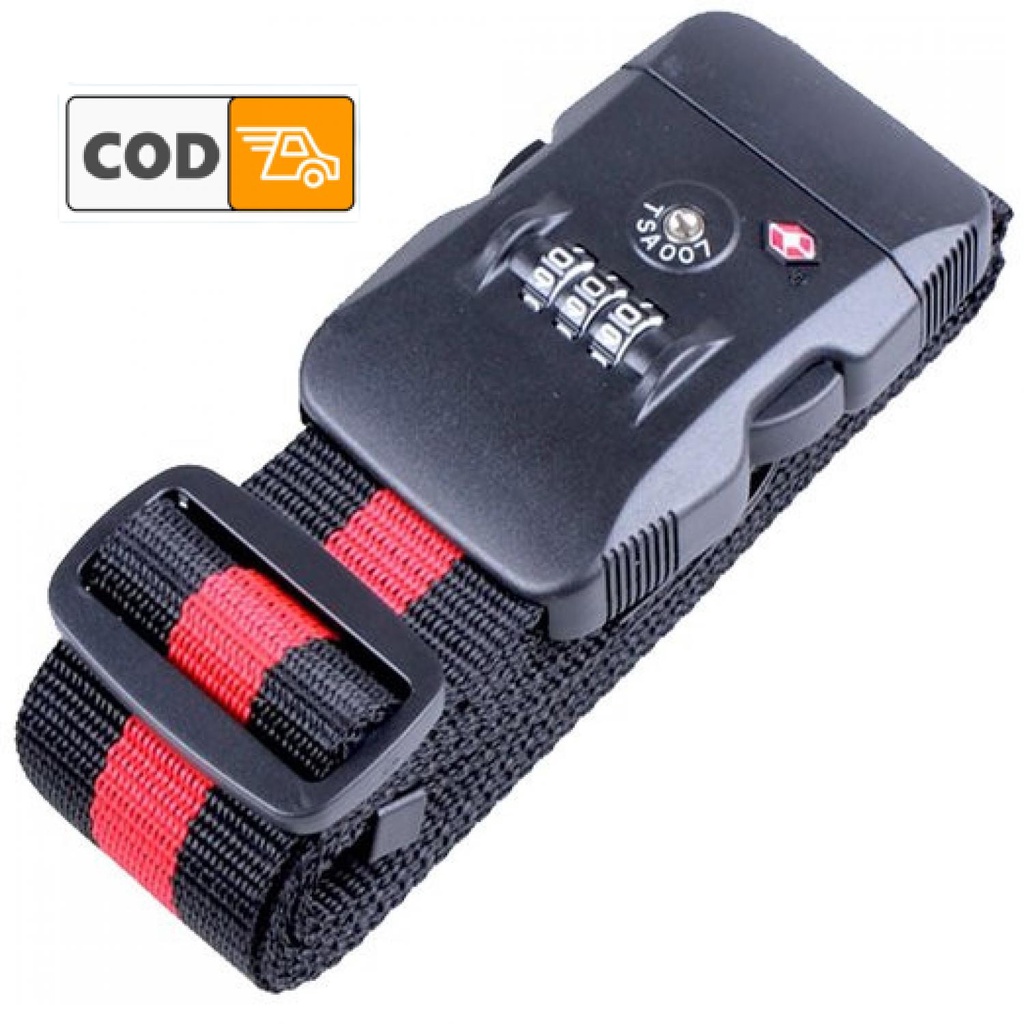 Jual Tali Pengaman Koper Kombinasi TSA PIN 3 Kode Angka Universal ...