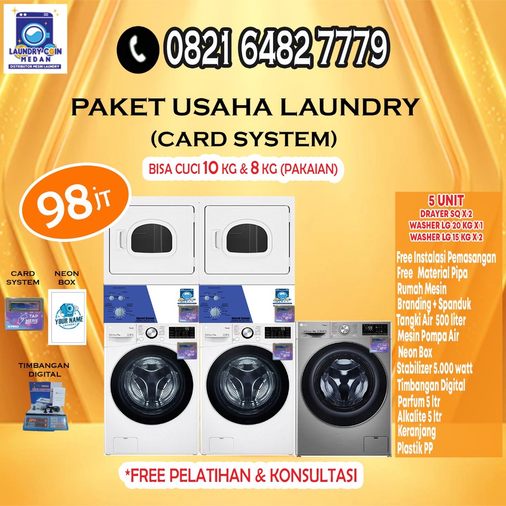 Jual PAKET USAHA LAUNDRY MURAH//DISTRIBUTOR MESIN LAUNDRY MEDAN//MEDAN ...