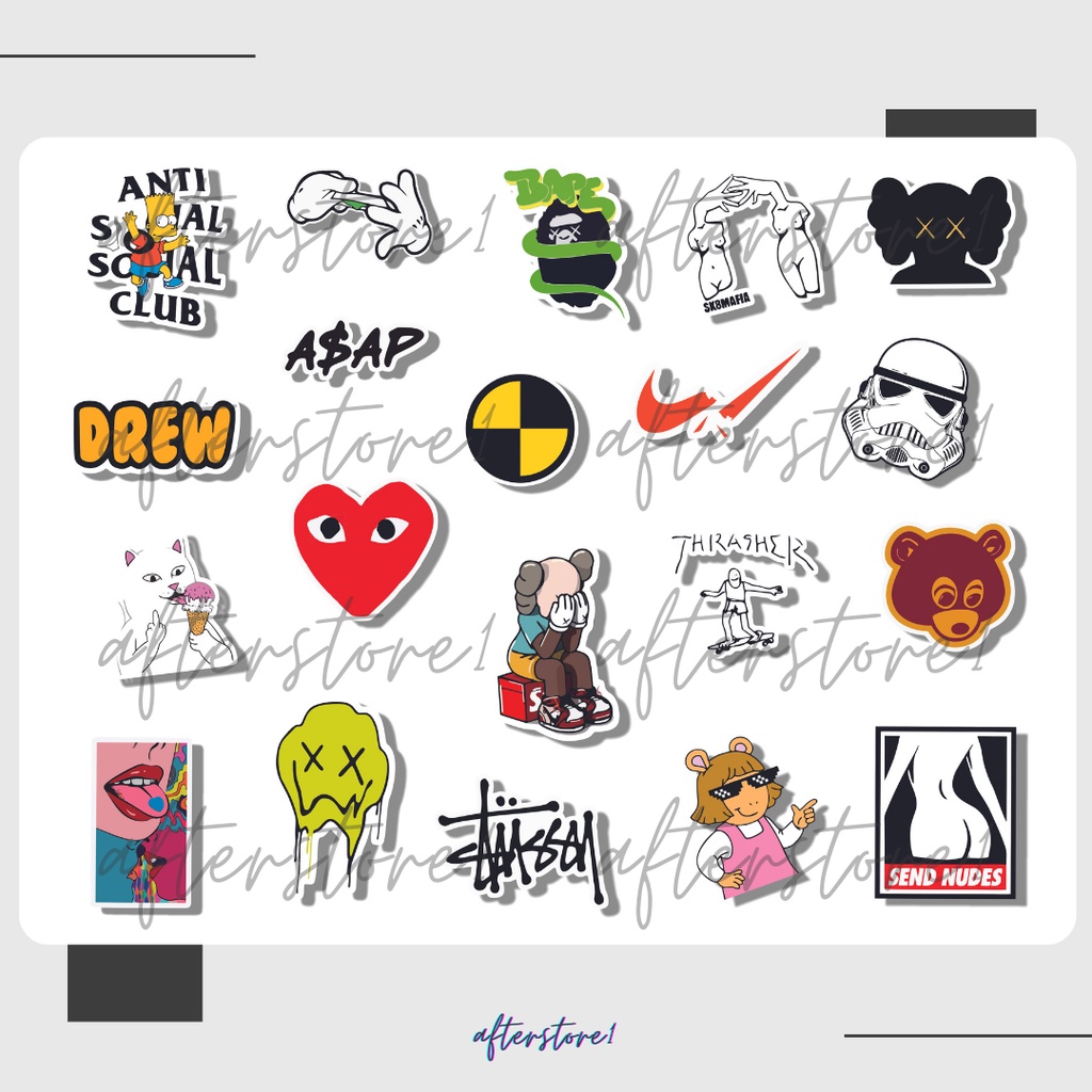 Jual STICKER AESTHETIC | STICKER TUMBLR | STIKER PACK | STIKER LAPTOP ...