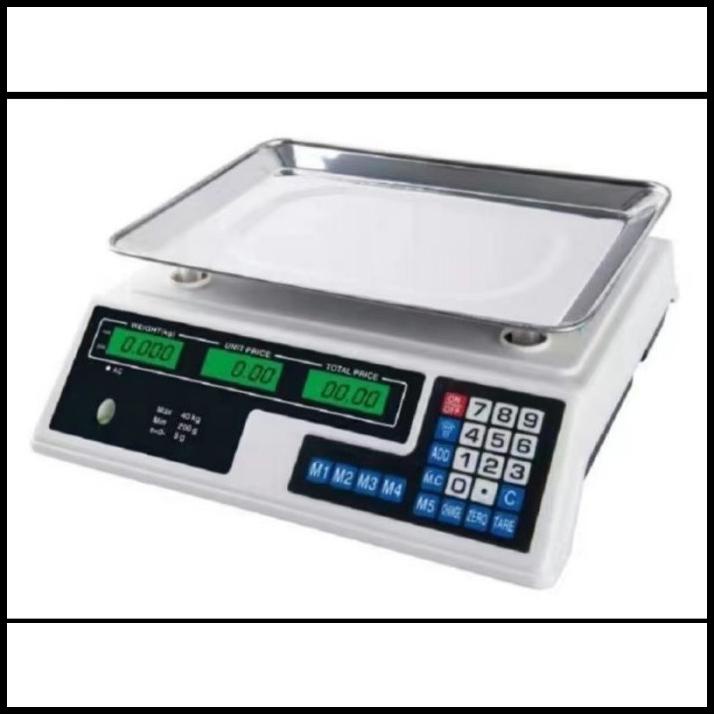 Jual T209 - Timbangan Meja Digital 40 Kg - Timbangan Buah - Sayur ...