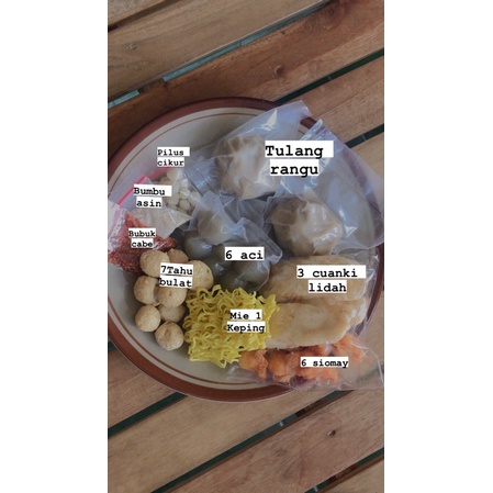 Jual BASO ACI TULANG RANGU (PAKET NAMPOL) | Shopee Indonesia