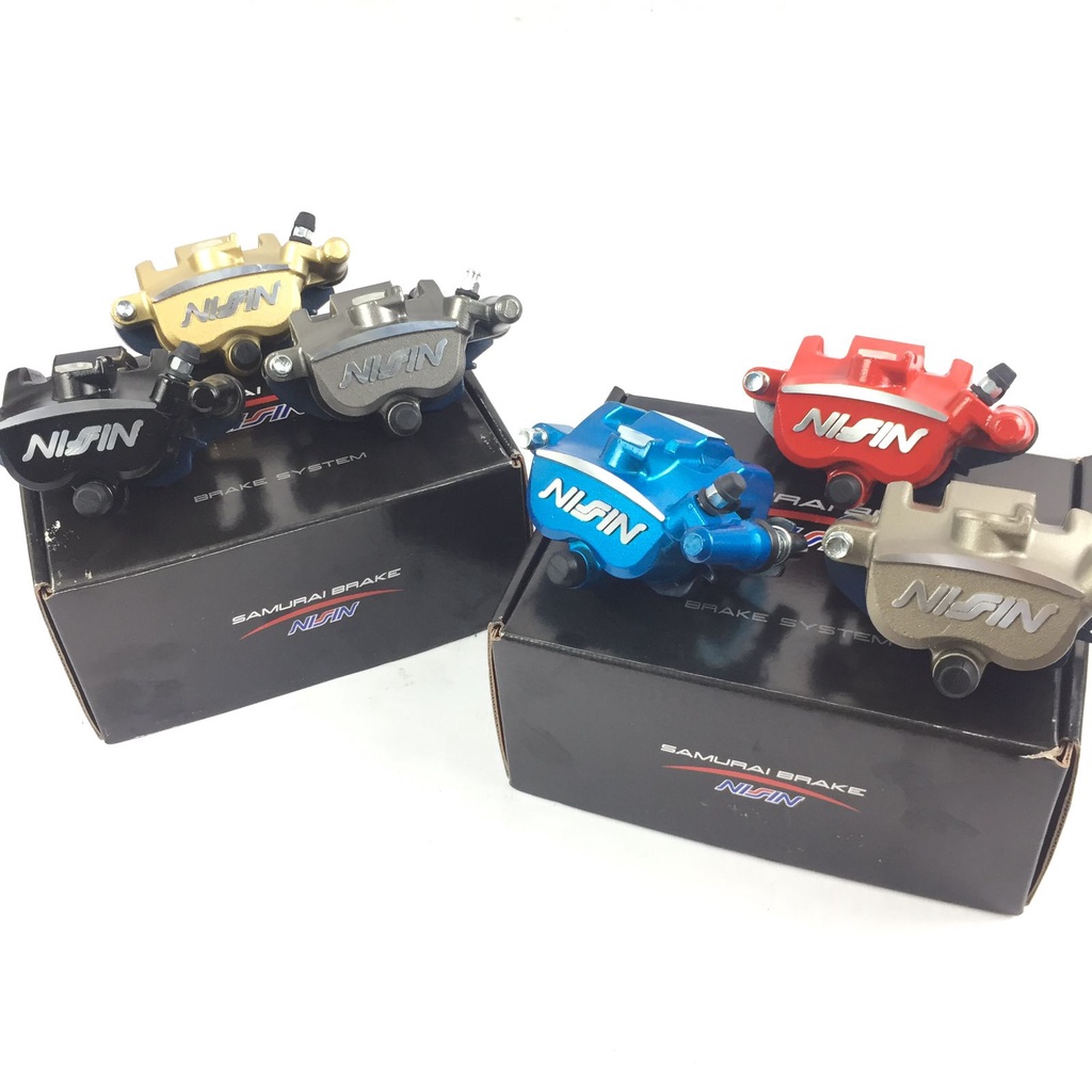 Jual KALIPER SAMURAI 2 PISTON KALIPER NISIN 2 PISTON KALIPER SAMURAI KANAN UNIVERSAL | Shopee ...
