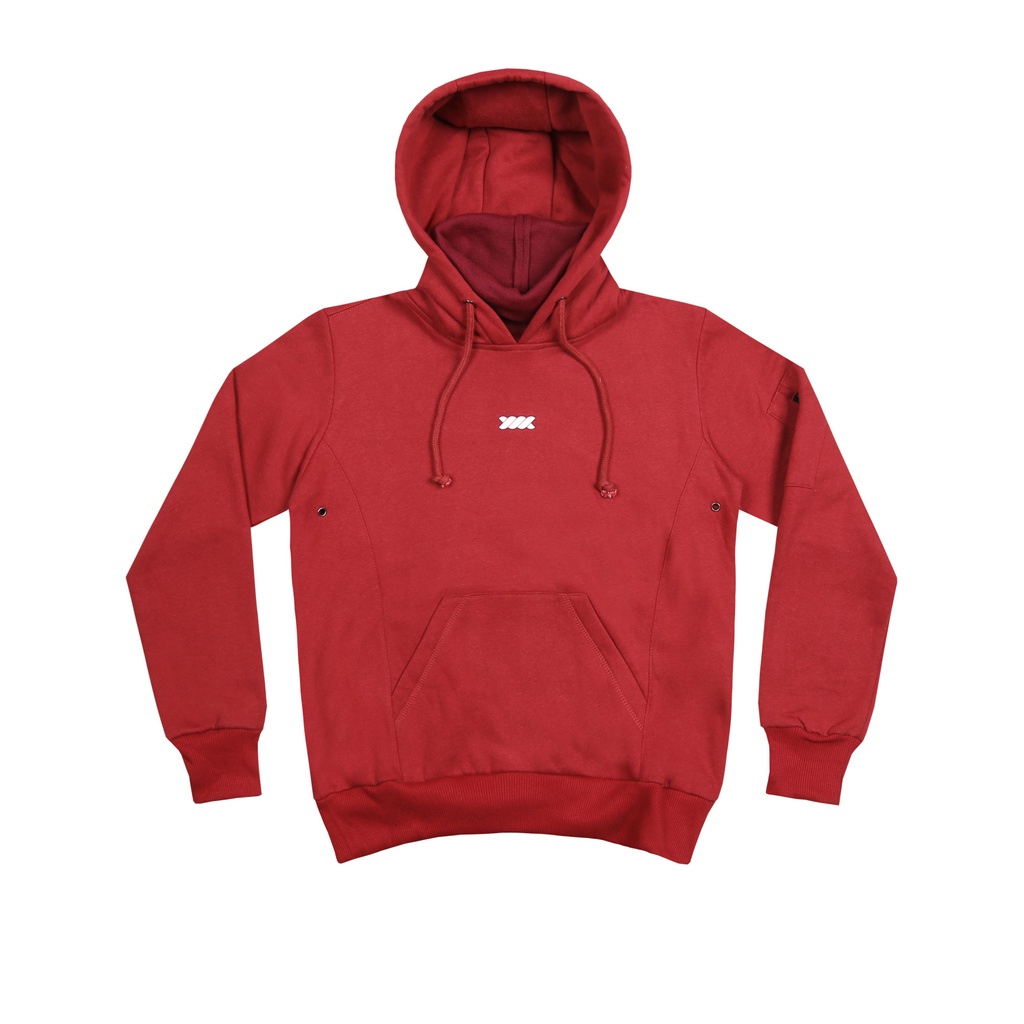 Jual WADEZIG! SWETAER - RAMUS HOODIE RED MAROON | Shopee Indonesia