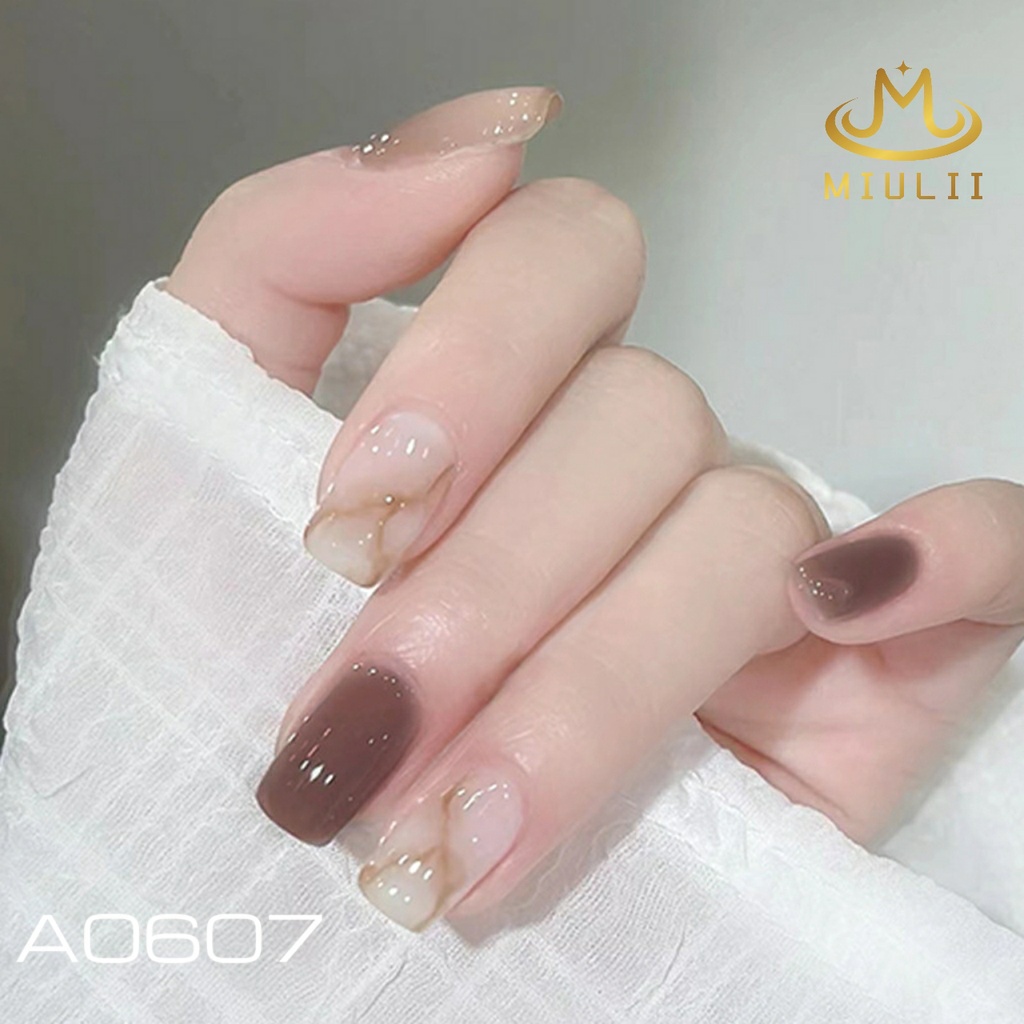 Jual MIULII / KUKU PALSU A0607 / 24PCS / 3D / NAIL ART / PREMIUM / CUTE / FREE LEM JELLY / KUTEK ...