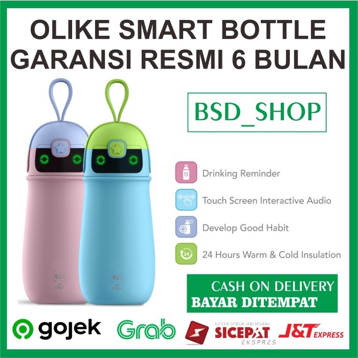 Jual Olike Smart Bottle Original [ Botol Minum Pintar Untuk Anak ...
