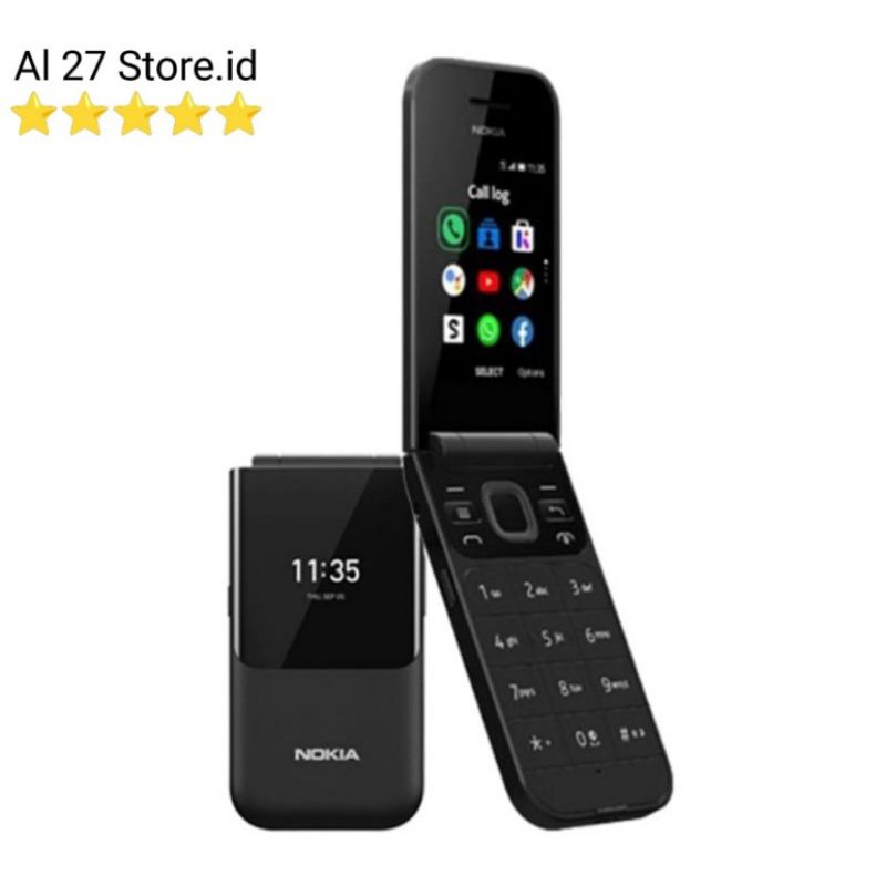 Jual Nokia 2720 4G Flip Original KaiOs Hp Lipat Keypad Wifi Hotspot ...