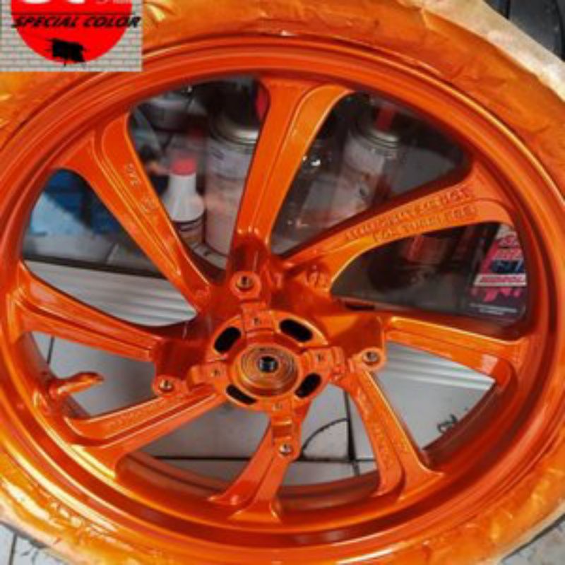 Jual Cat Orange Candy Tone Oren Penta Spider Candytone Orange ...