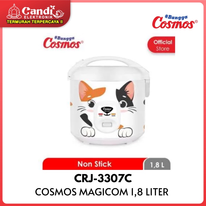 Jual COSMOS Magicom 1,8 Liter CRJ-3307C | Shopee Indonesia
