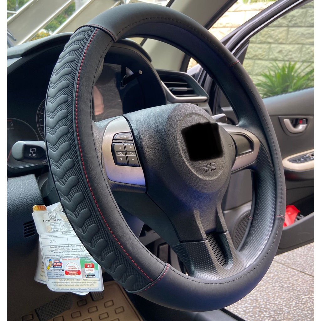 Jual Cover Stir Sarung Setir Carbon PREMIUM Mobil Universal SPORTY ...