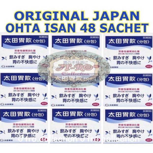 Jual (Original) Ohta Isan - Obat Asam Lambung - Obat Maag (48 Sachet ...
