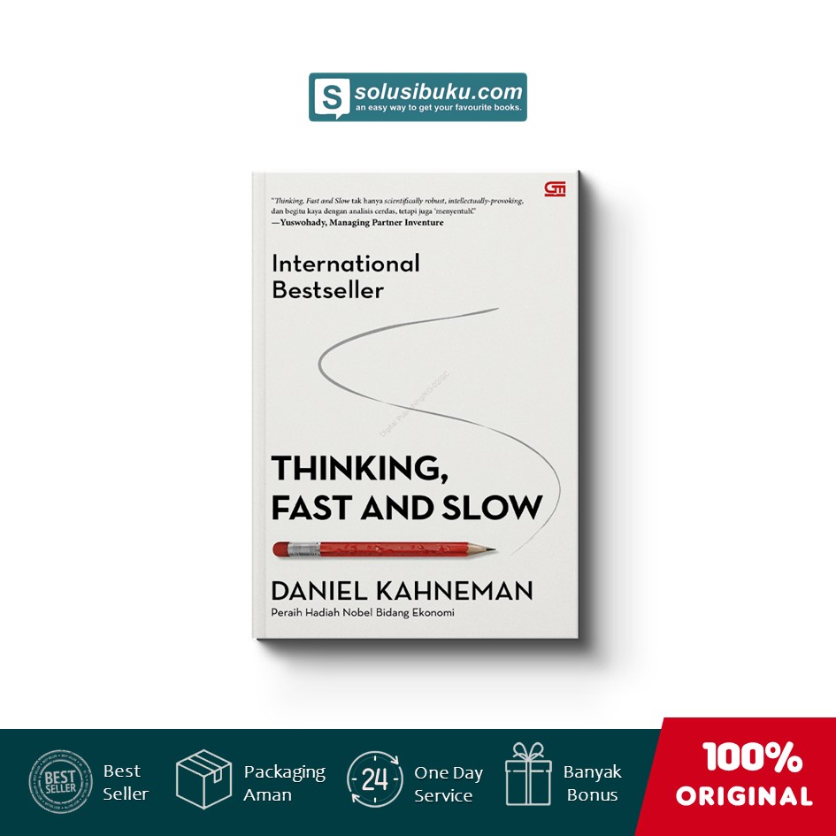 Jual Buku Thinking, Fast And Slow (Gramedia Pustaka Utama) | Shopee ...