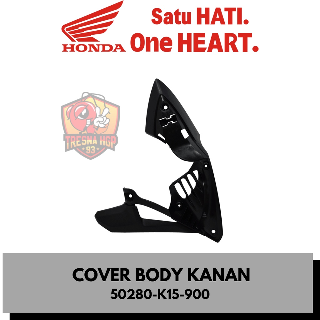 Jual 50280-K15-900 COVER BODY KANAN CB 150R STREETFIRE OLD ORIGINAL ...
