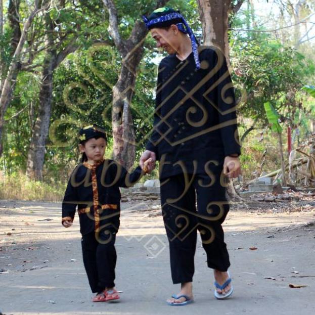 Jual Setelan Pangsi - Baju Adat Hitam - Baju Tradisional - Kemeja Hitam ...