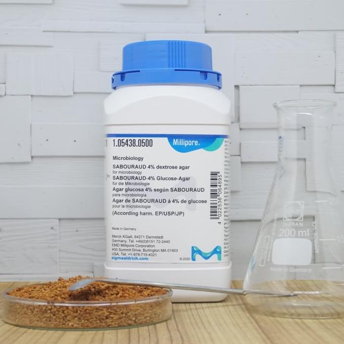 Jual Sabouraud Dextrose Agar|SDA|MERCK|1.05438.0500|Microbiology|500g ...