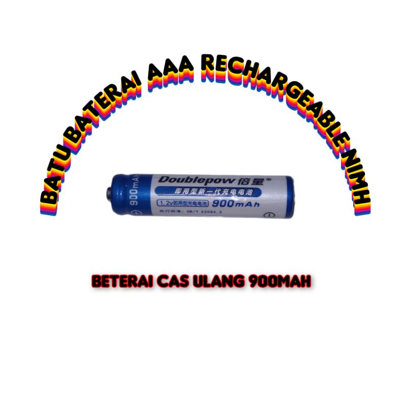 Jual batu baterai aaa rechargeable nimh | Shopee Indonesia