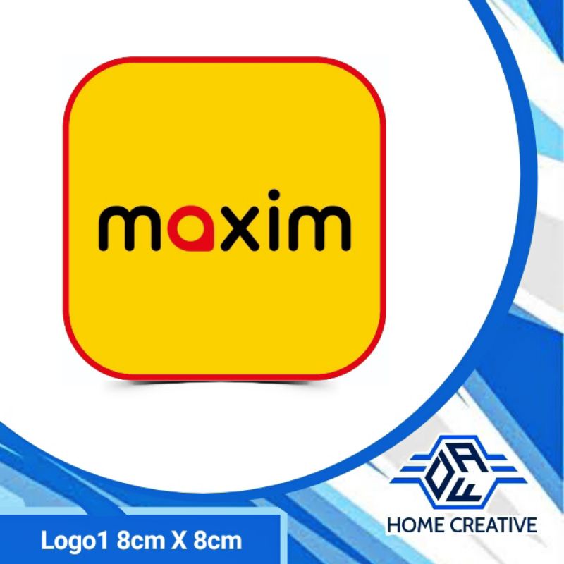 Jual Stiker Logo Maxim | Shopee Indonesia