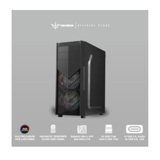 Jual NYK Nemesis Casing Komputer Gaming T10 Scylla - PC Case | Shopee ...