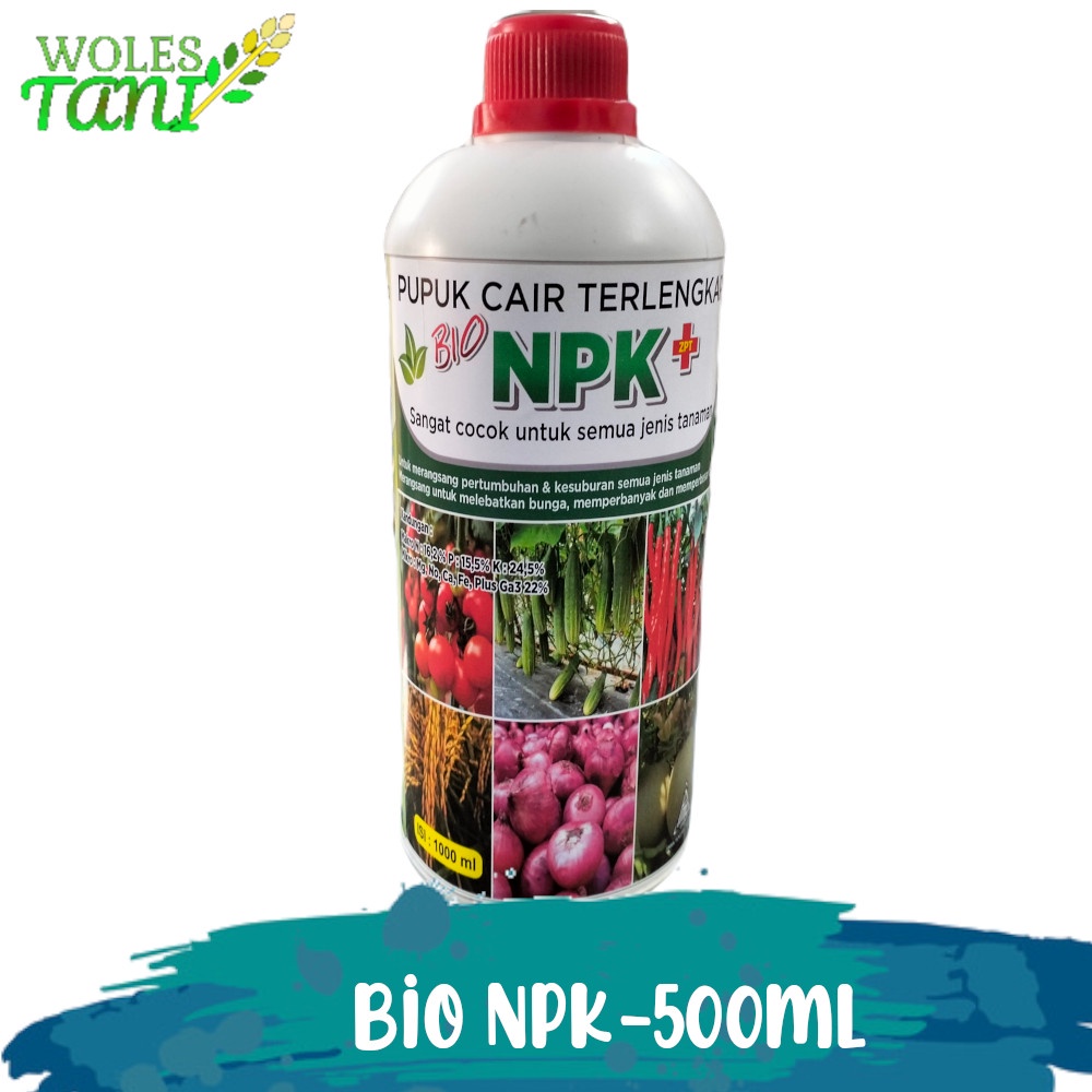 Jual Bio NPK 500 ml Pupuk Penambah Bobot Padi dan Anti Rebah | Shopee Indonesia