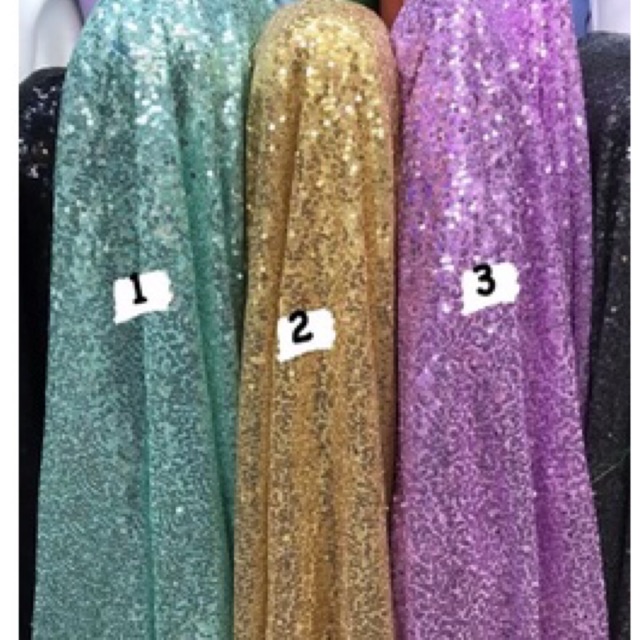 Jual Sequin/Bahan sequin/Kain Sequin/maron | Shopee Indonesia