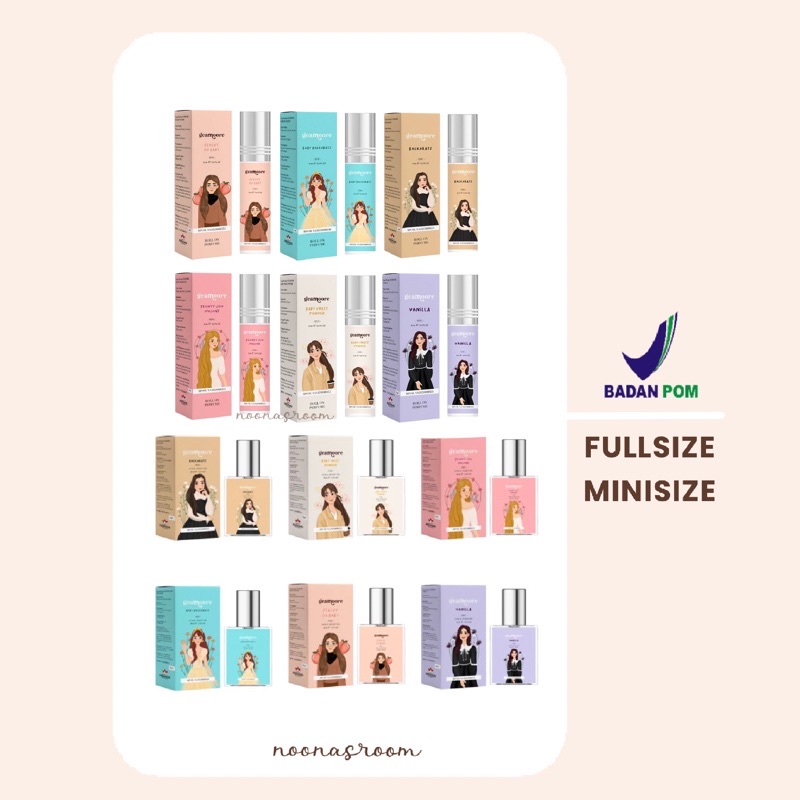 Jual Geamoore parfum parfume roll on spray ( baca caption ) | Shopee ...