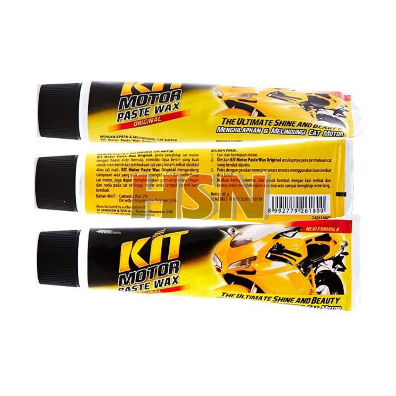 Jual Kit motor pasta 25gr original / Pengkilap pelindung cat motor dan ...
