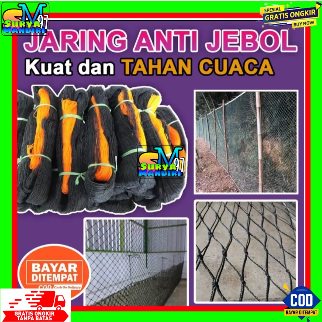 Jual jaring pengaman mandi bola pagar ayam/kucing tebal | Shopee Indonesia