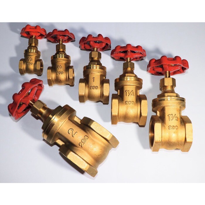 Jual GATE VALVE 1/2" 3/4" ONDA 200 WOG - STOP KRAN 1/2" STOP KRAN 3/4" GATE VALVE 3/4" ONDA GATE ...