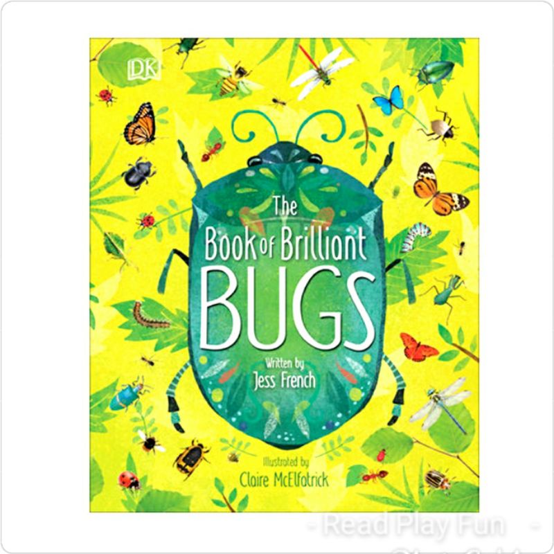 Jual The Book of Brilliant Bugs - Original DK ( Hard Cover, 80 pages ...