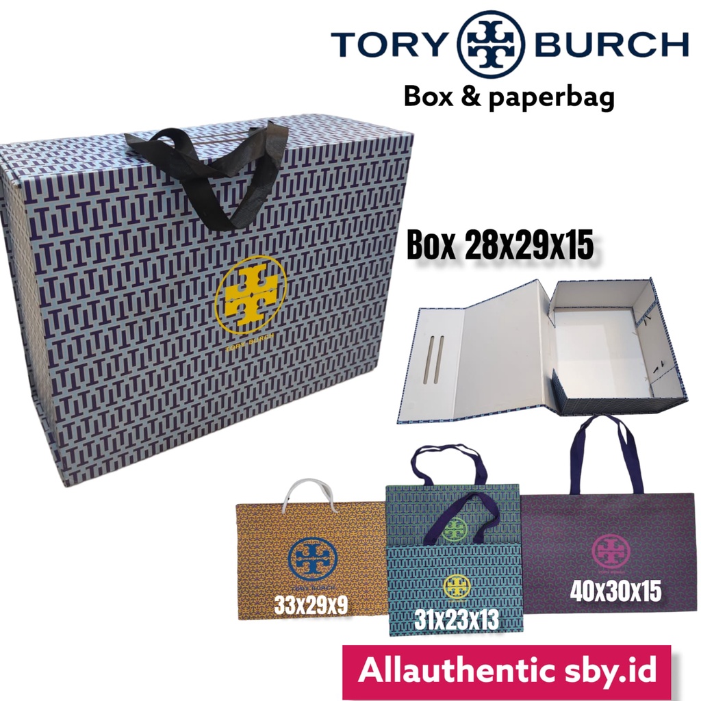 Jual TORY BURCH EXCLUSIVE HARD GIFT BOX - KOTAK TAS HADIAH TB | Shopee ...
