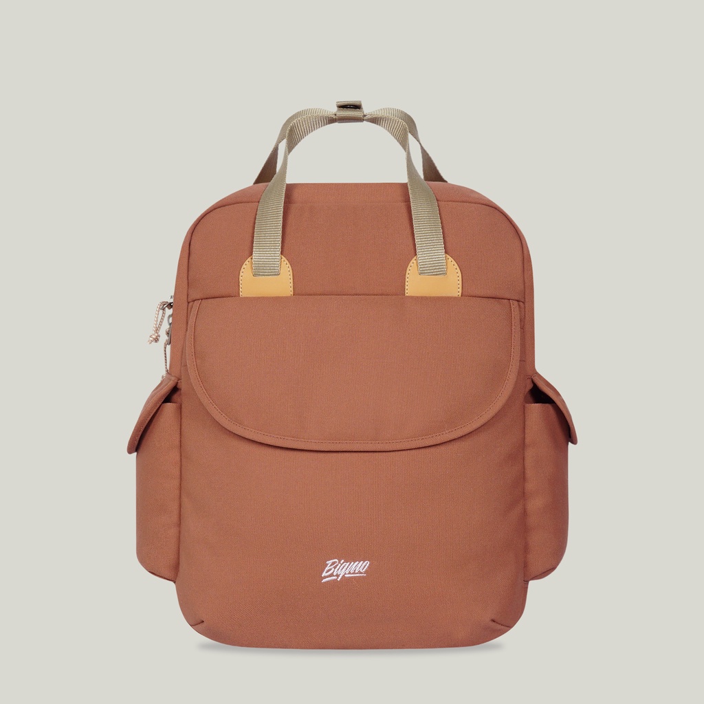 Jual Bigmo Tas Ransel Wanita Water Resistant Water Proof Tara Choco ...