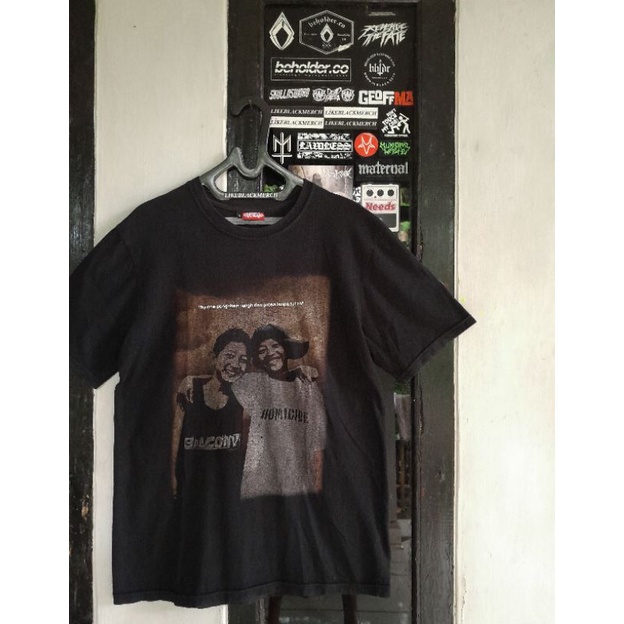 Jual T-Shirt Homicide x Balcony - Hymne (Likeblackmerch) | Shopee Indonesia