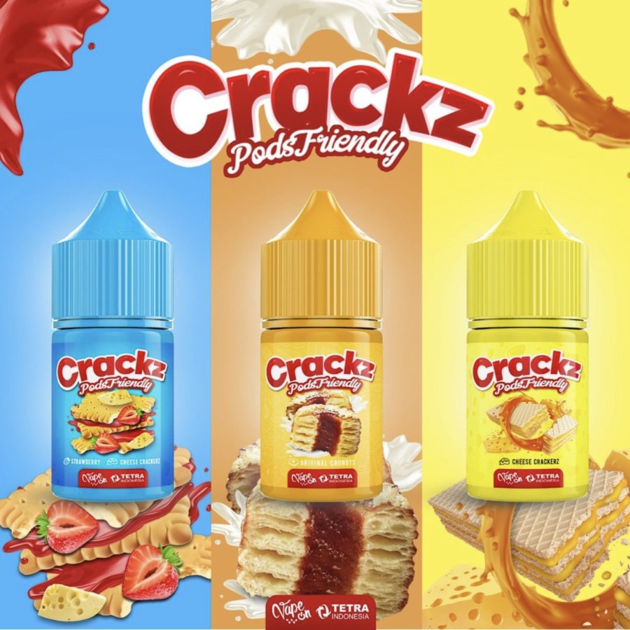 Jual LIQUID 30ML CRACKZ PODS FRIENDLY SERIES | Shopee Indonesia