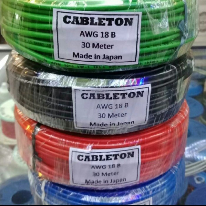 Jual kabel AWG18 body besar 1rol panjang 30 meter | Shopee Indonesia