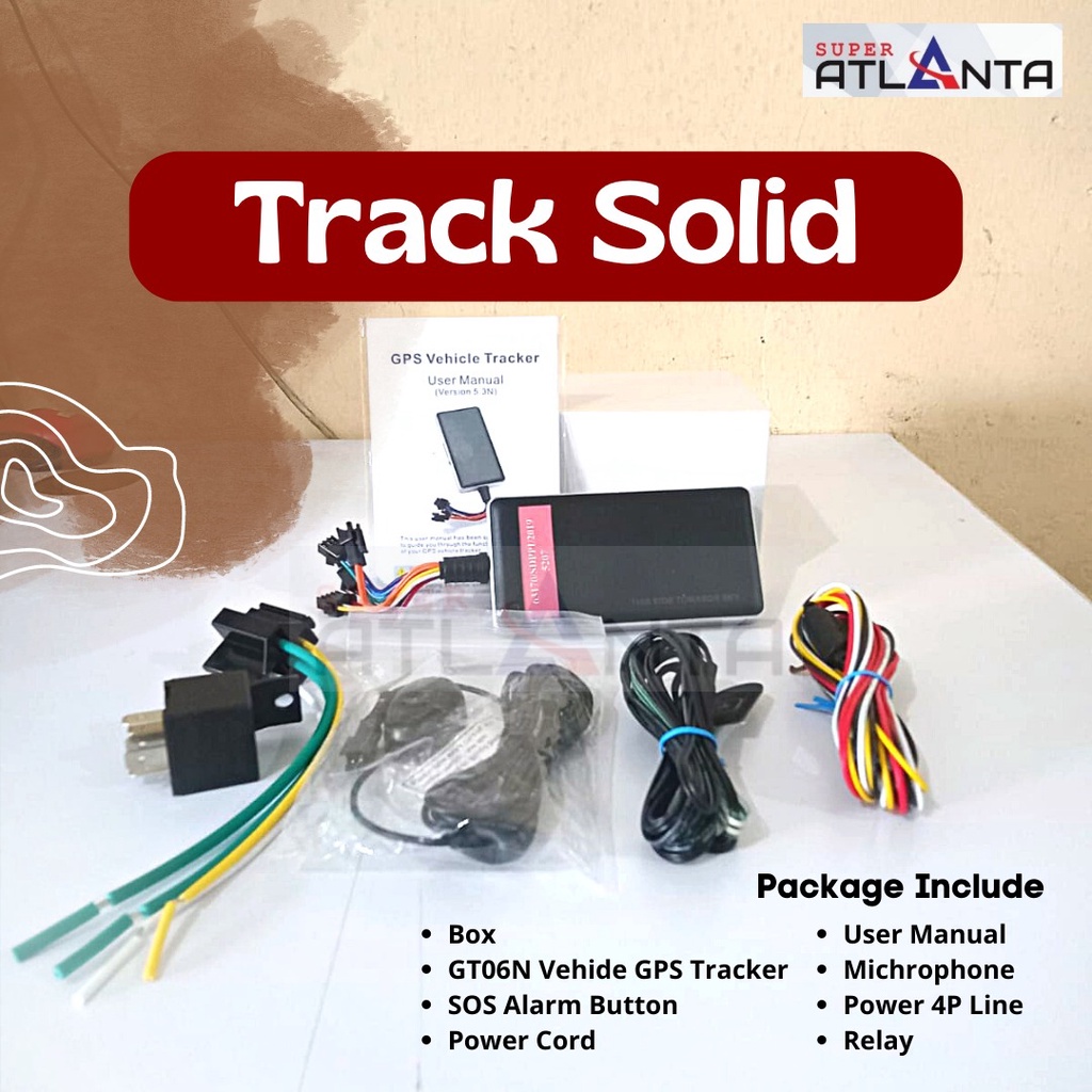 Jual gps tracker motor mobil new gps gt06 aplikasi tracksolid | Shopee Indonesia