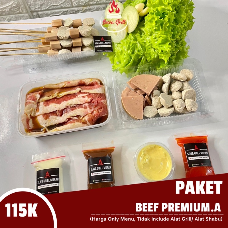 Jual PAKET BEEF PREMIUM A || PAKET BBQ || PAKET GRILL) | Shopee Indonesia