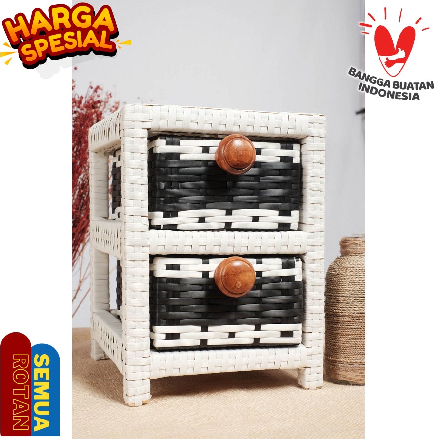 Jual SEMUA ROTAN RAK LACI PENYIMPANAN SERBAGUNA MINIMALIS | Shopee ...