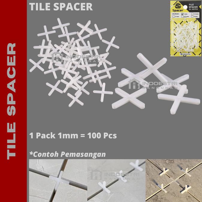 Jual \\\\\] Tile Cross Spacer / Tile Spacer Cross / Nat Spacer (Jarak 1 ...