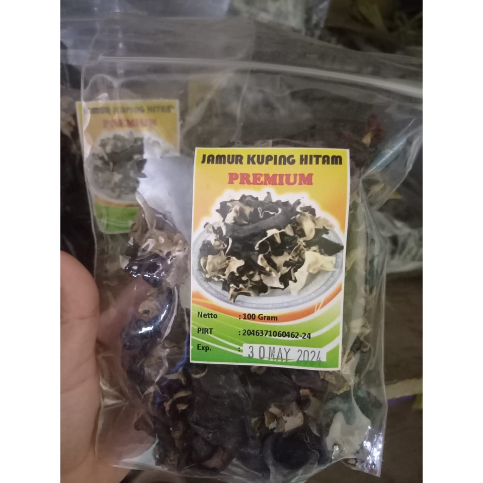 Jual Jamur Kuping Kering Hitam 100gr | Shopee Indonesia
