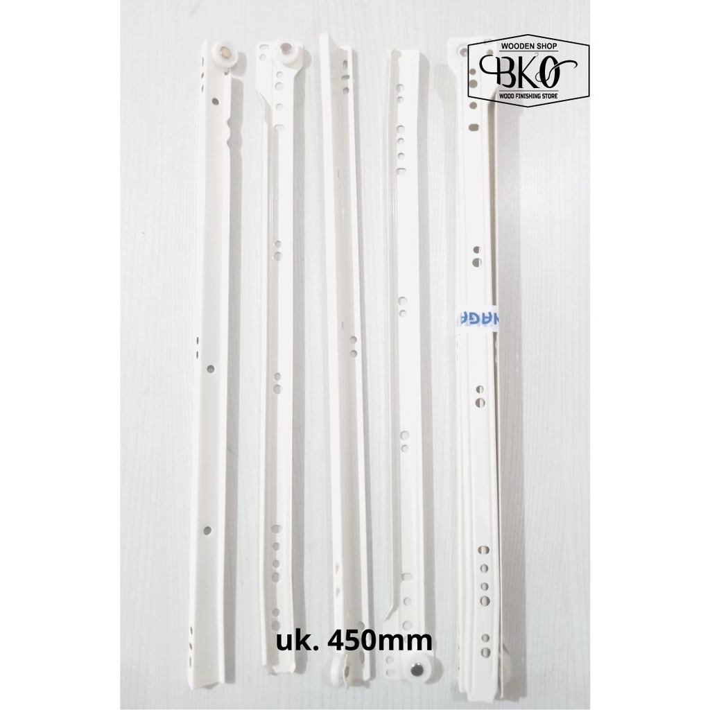 Jual LENAGA - Rel Laci Geser / Sliding 450mm/45cm | Shopee Indonesia