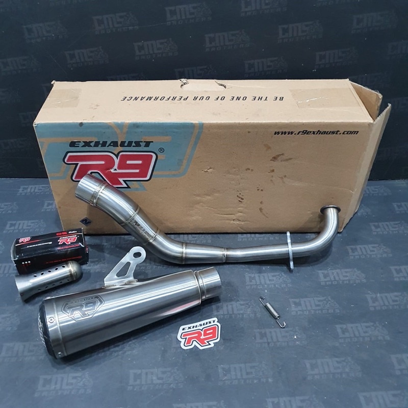 Jual Knalpot Racing R9 Delta Series Stainless Yamaha Nmax 155 Old ...