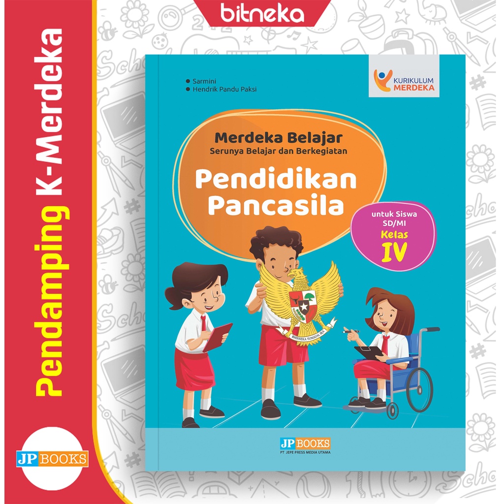 Jual Buku Teks Pendamping Pendidikan Pancasila SD/MI Kelas 4 Kurikulum Merdeka - JPBOOKS ...