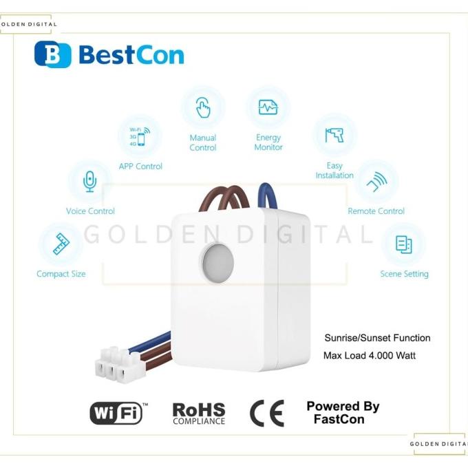 Jual Broadlink Bestcon SCB1E SC1 Smart Switch dengan Timer Wifi Control ...